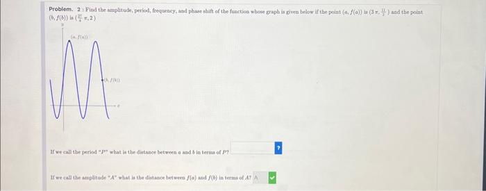 Solved Find the amplitude, period, frequency, and phase | Chegg.com