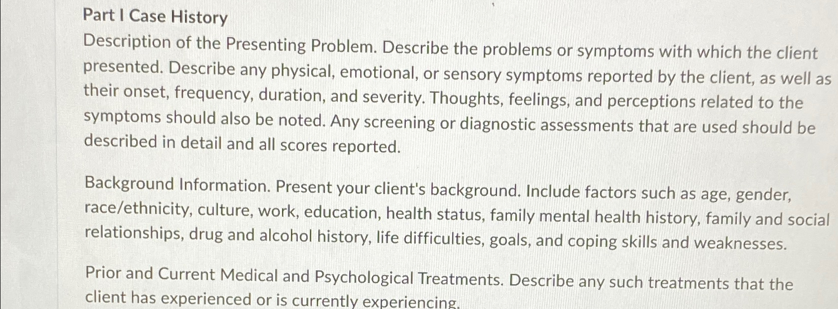Solved Temple Grandin Part I Case HistoryDescription of the | Chegg.com