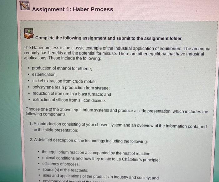 Solved Complete the following assignment and submit to the | Chegg.com