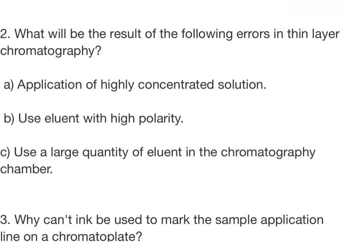Solved 2. What will be the result of the following errors in | Chegg.com