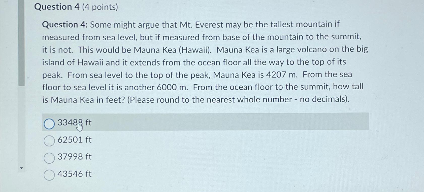 Solved Question 4 (4 ﻿points)Question 4: Some might argue | Chegg.com