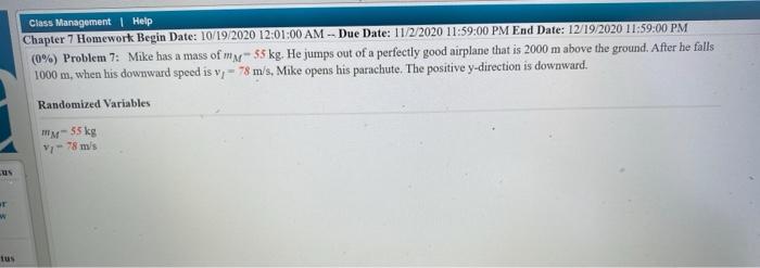 Solved Class Management | Help Chapter 7 Homework Begin | Chegg.com