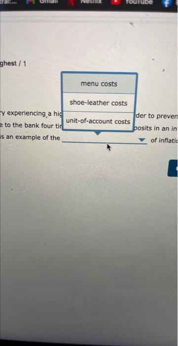 7. Identifying costs of inflation Taylor owns and | Chegg.com