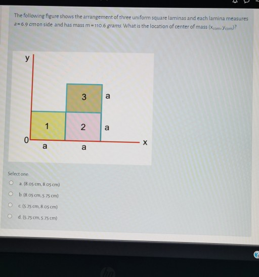 Solved The following figure shows the arrangement of three | Chegg.com