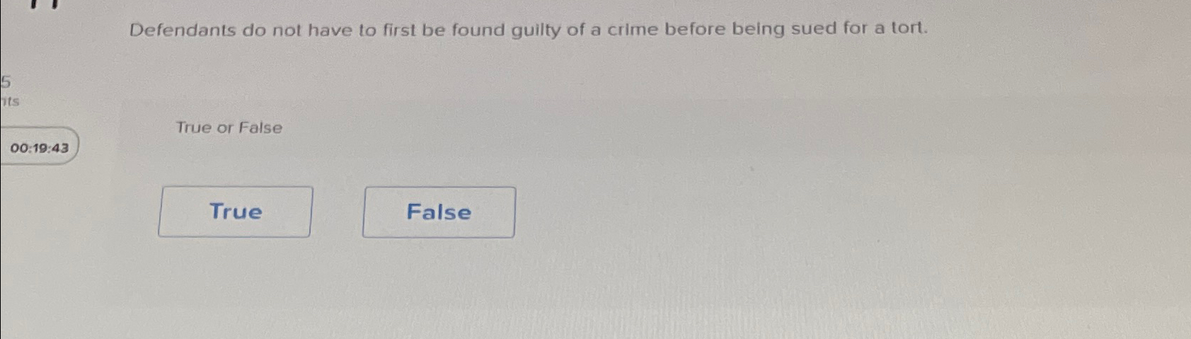 Solved Defendants do not have to first be found guilty of a | Chegg.com