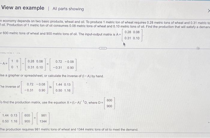 Solved ive attached an example bc idk how to do it and i | Chegg.com