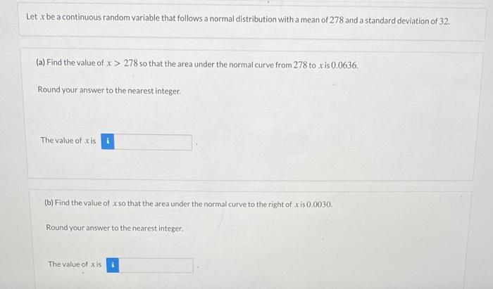 Solved Let Xbe A Continuous Random Variable That Follows A 