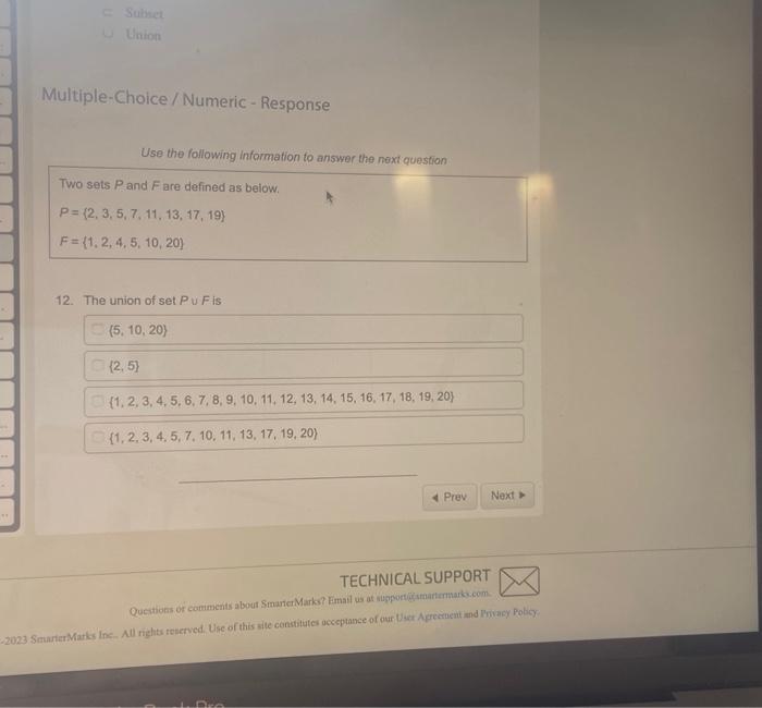 Solved Multiple-Choice / Numeric - Response Use the | Chegg.com