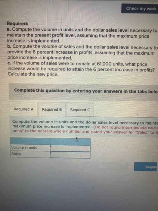 Solved Problems A Saved Help Save & Exit Submit Check my | Chegg.com