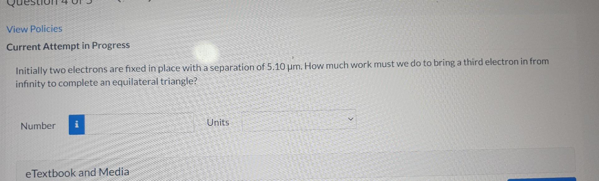 Solved View Policies Current Attempt in Progress Initially | Chegg.com