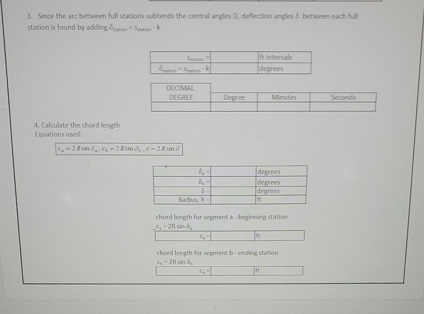 Two tangents intersect at a pi station of 6+15.00 | Chegg.com