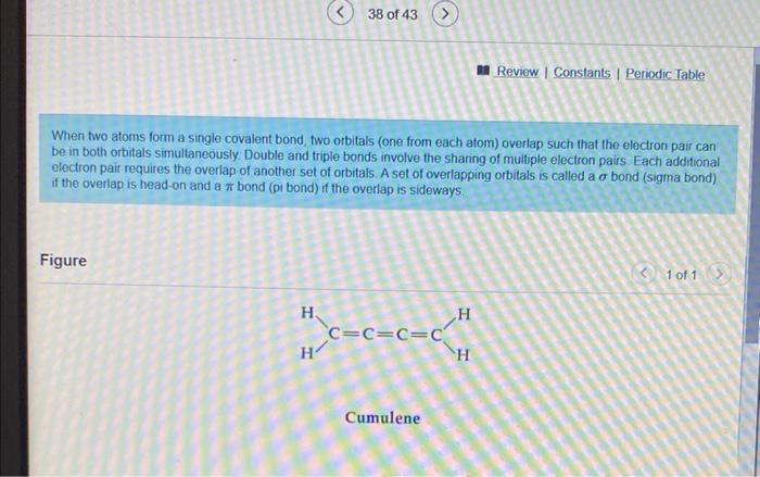Solved When two atoms form a single covalent bond, two | Chegg.com