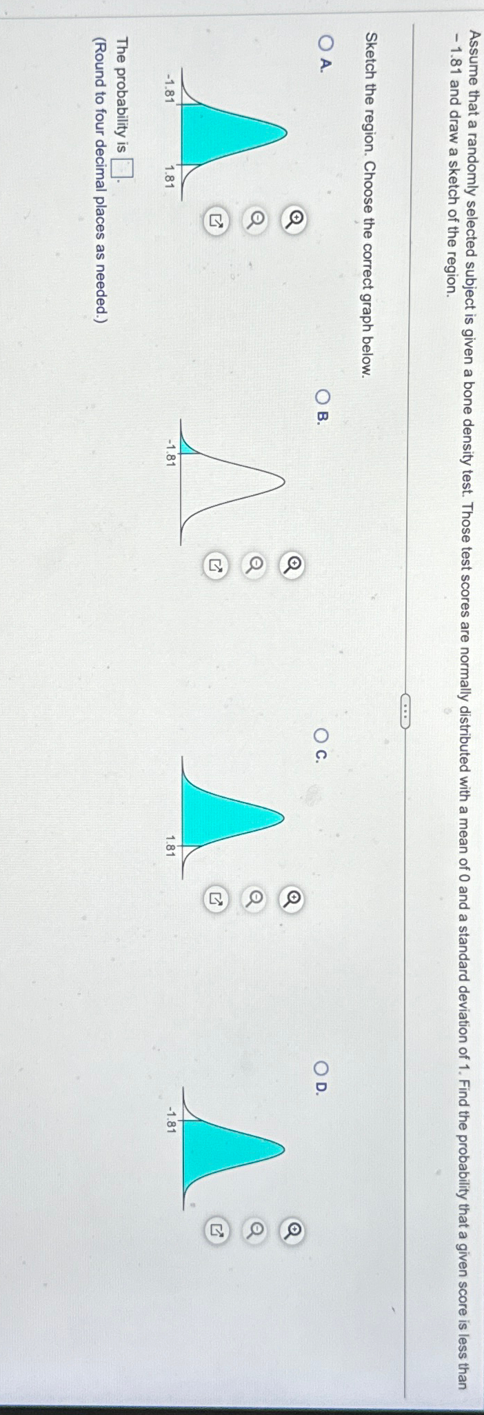 Solved -1.81 ﻿and draw a sketch of the region.Sketch the | Chegg.com