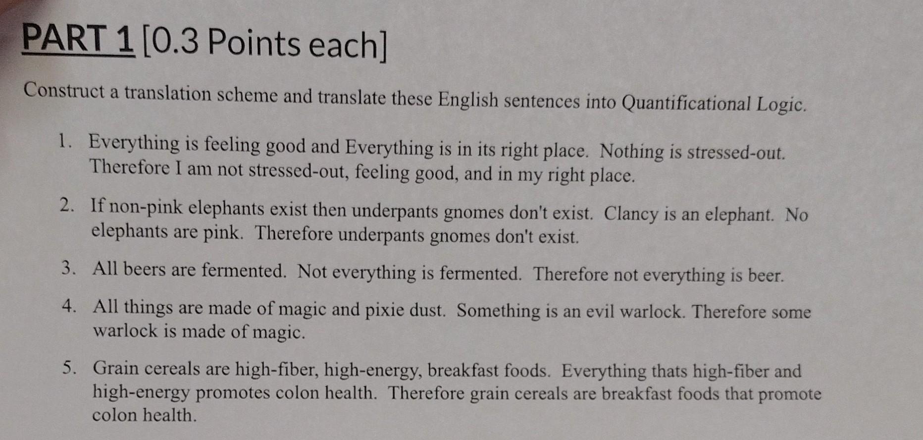 Solved Construct a translation scheme and translate these | Chegg.com