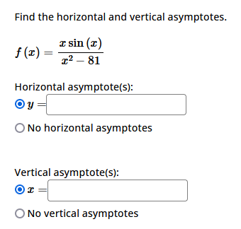 Solved Find the horizontal and vertical | Chegg.com