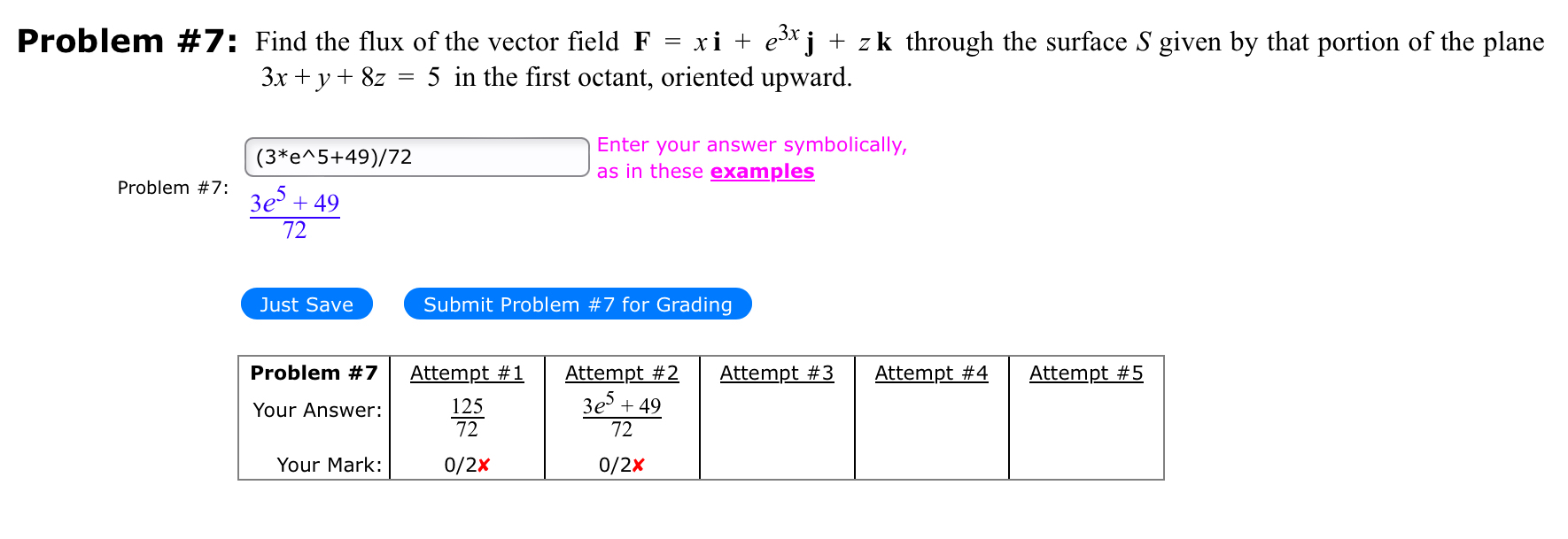 Solved Problem #7: Find the flux of the vector field | Chegg.com