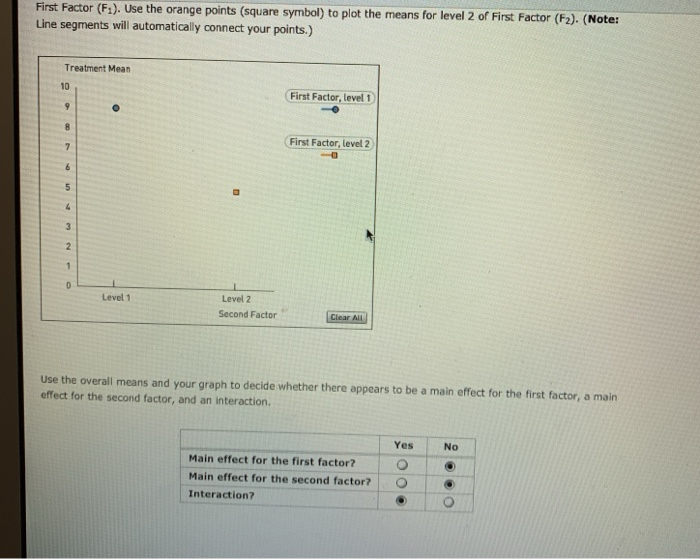 Solved 3. Identifying main effects and interaction Aa Aa E | Chegg.com