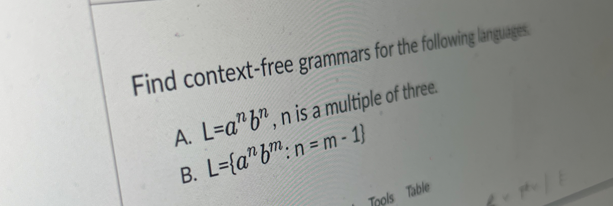 Solved Find context-free grammars for the | Chegg.com