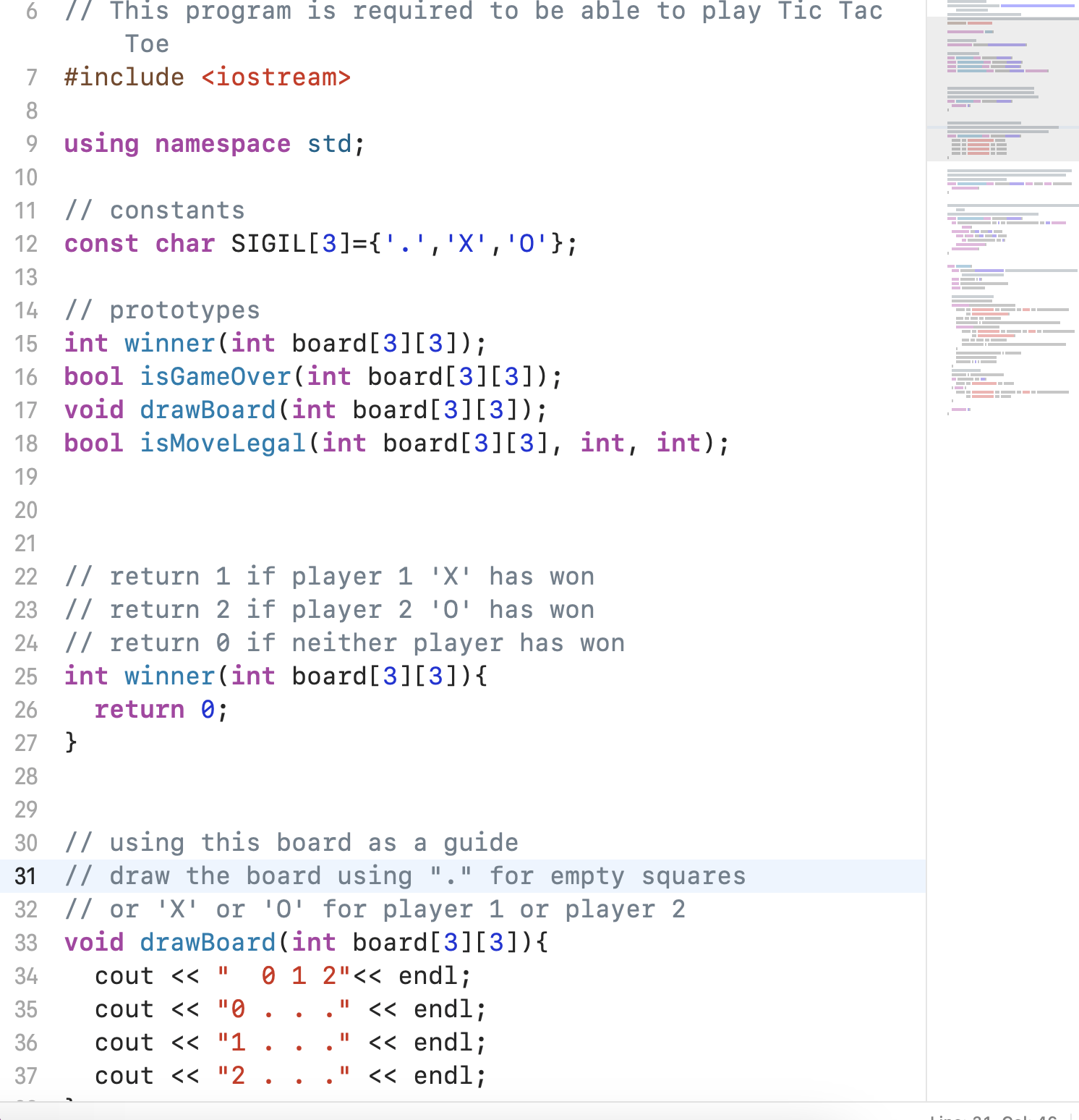 Solved Hey so ive had some issues with my "winner" function | Chegg.com