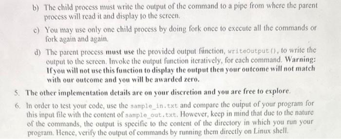 Solved should give the output like sample given below when | Chegg.com