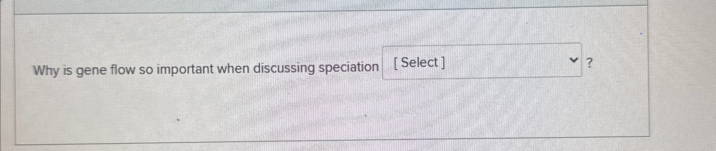 Solved Why is gene flow so important when discussing | Chegg.com