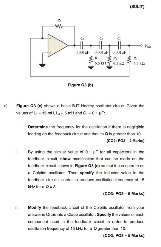 Solved (SULIT) COURSE LEARNING OUTCOMES CO1 PO1 CO2 PO2 | Chegg.com