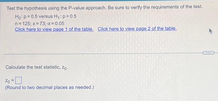 Solved Test the hypothesis using the P-value approach. Be | Chegg.com