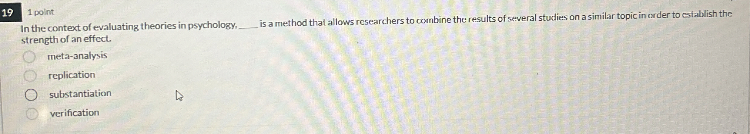 Solved 191 ﻿pointIn the context of evaluating theories in | Chegg.com