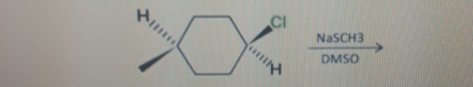 Solved NaSCH3 DMSO | Chegg.com