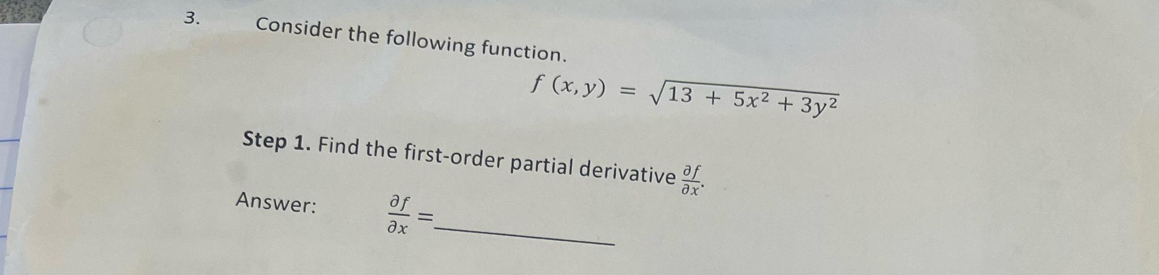 Solved Consider the following | Chegg.com