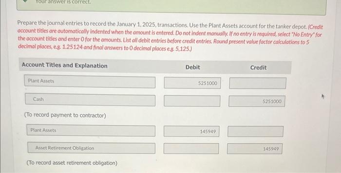 Solved Prepare the journal entries to record the January 1, | Chegg.com