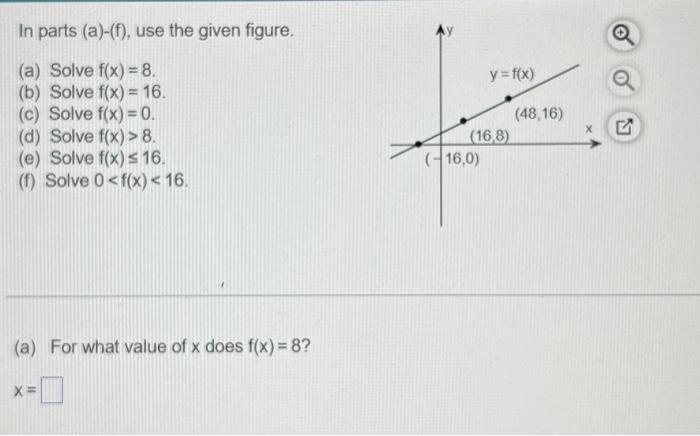 Solved In parts (a)-(f), use the given figure. (a) Solve | Chegg.com