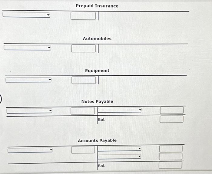 Solved 2. Determine account balances of the T accounts. | Chegg.com