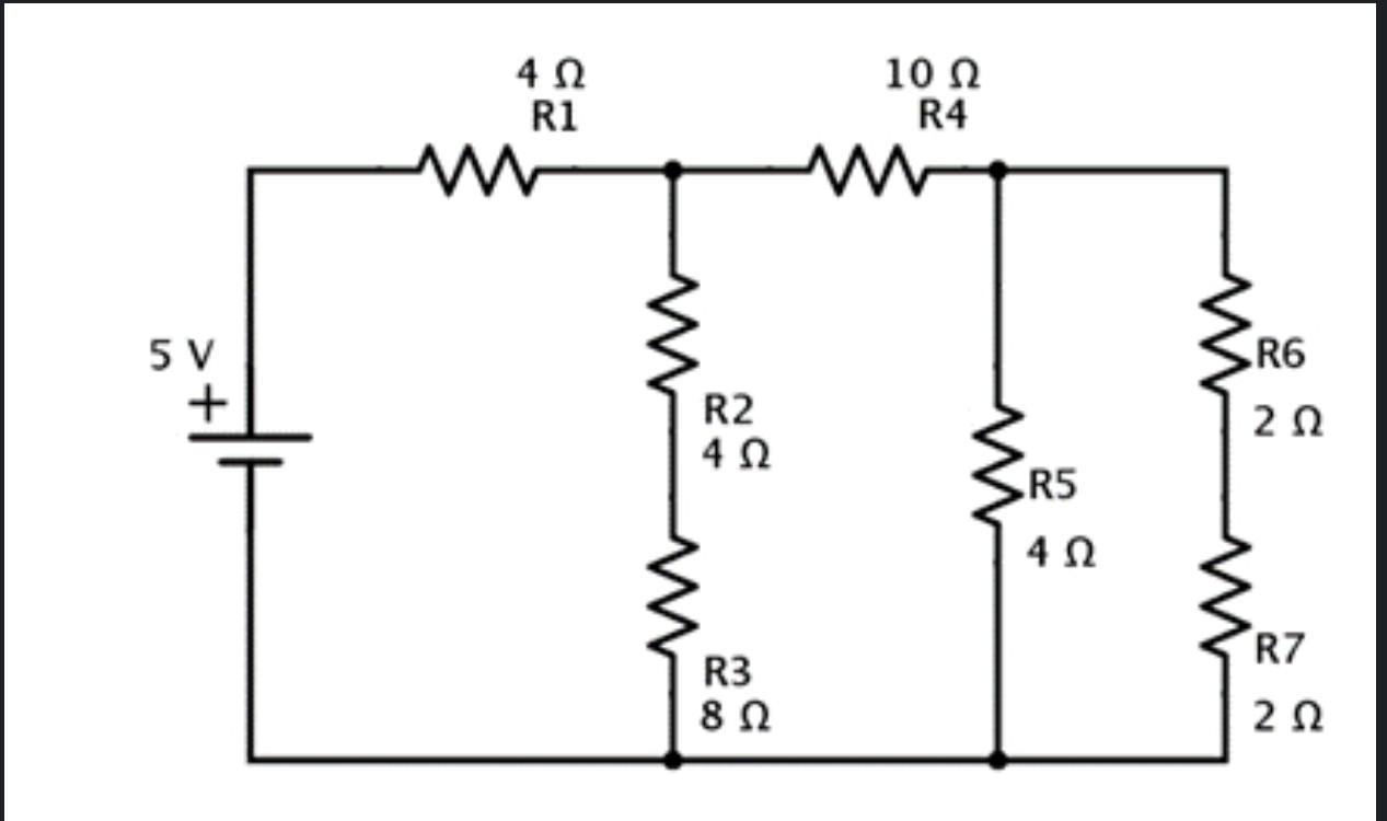 Solved Calculate the effective resistance of the given | Chegg.com