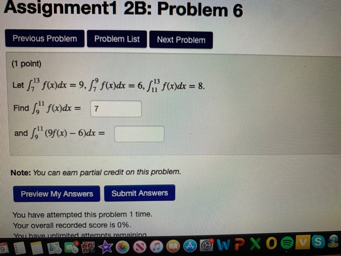 Solved webwork 2020spring math 26_44165 / assignment 2b / 12 | Chegg.com