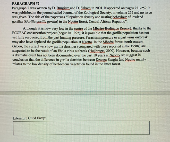 Solved EXERCISE 5: Proofreading and Citations Edit and | Chegg.com