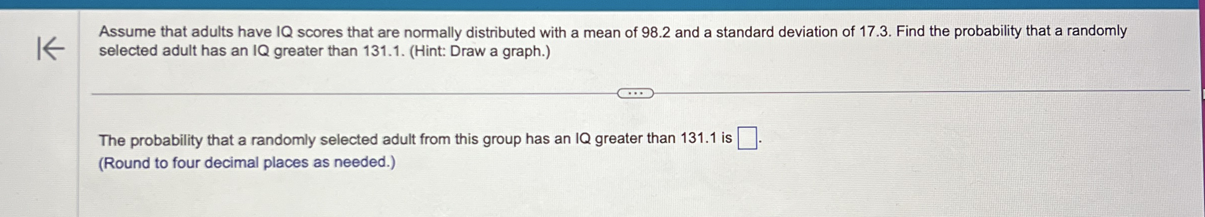 Solved Assume that adults have IQ scores that are normally | Chegg.com