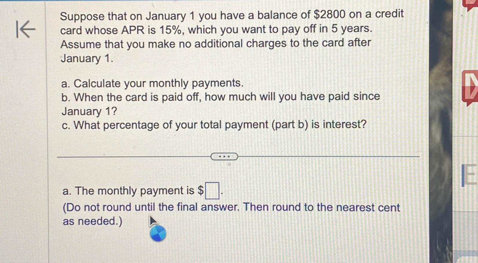 Solved Suppose that on January 1 ﻿you have a balance of | Chegg.com