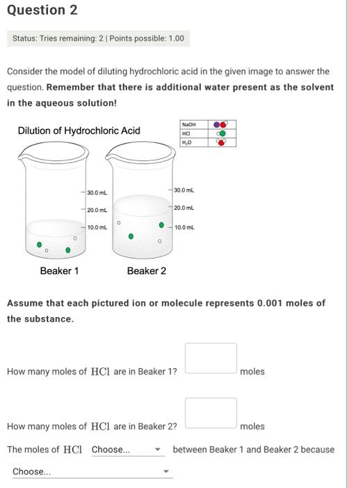 Solved Question 1 Status: Tries remaining: 3 1 Points | Chegg.com