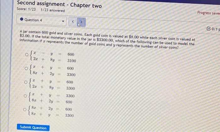 Solved A jar contain 600 gold and silver coins. Each gold | Chegg.com