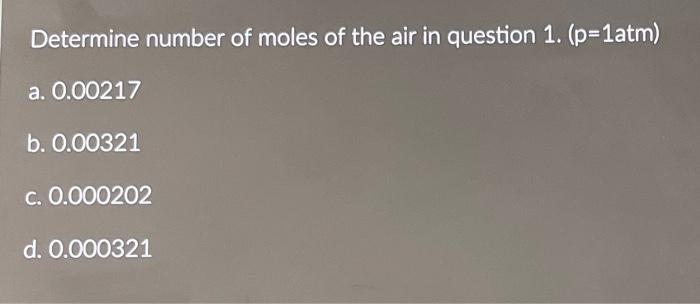 Solved One student collected following data at lowest | Chegg.com