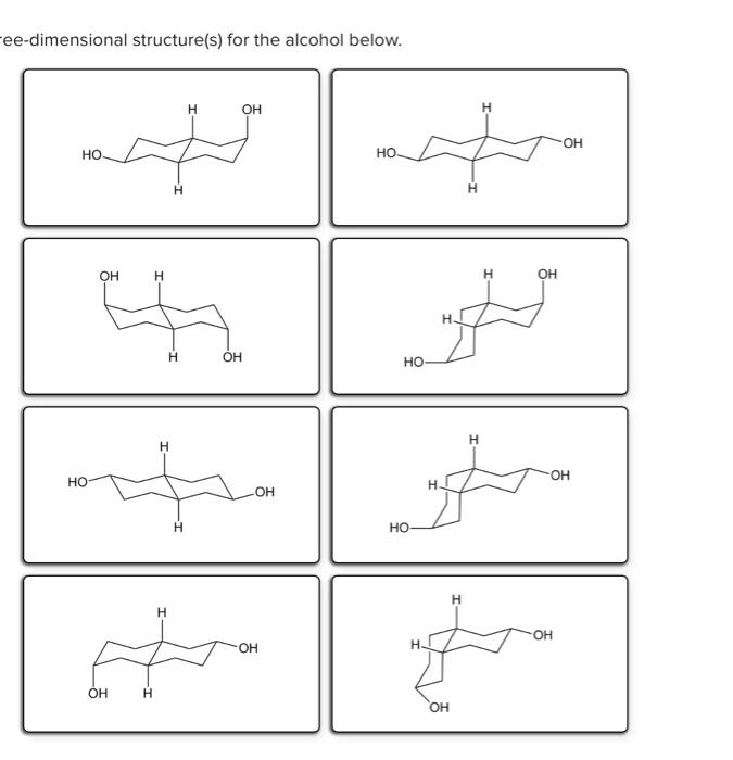 Solved Select all that apply. Identify the three-dimensional | Chegg.com