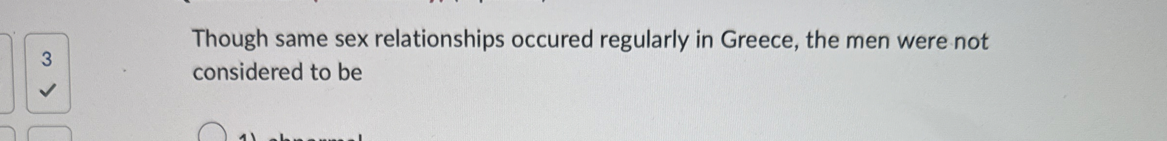 Solved A common thread through most theories is that sex | Chegg.com