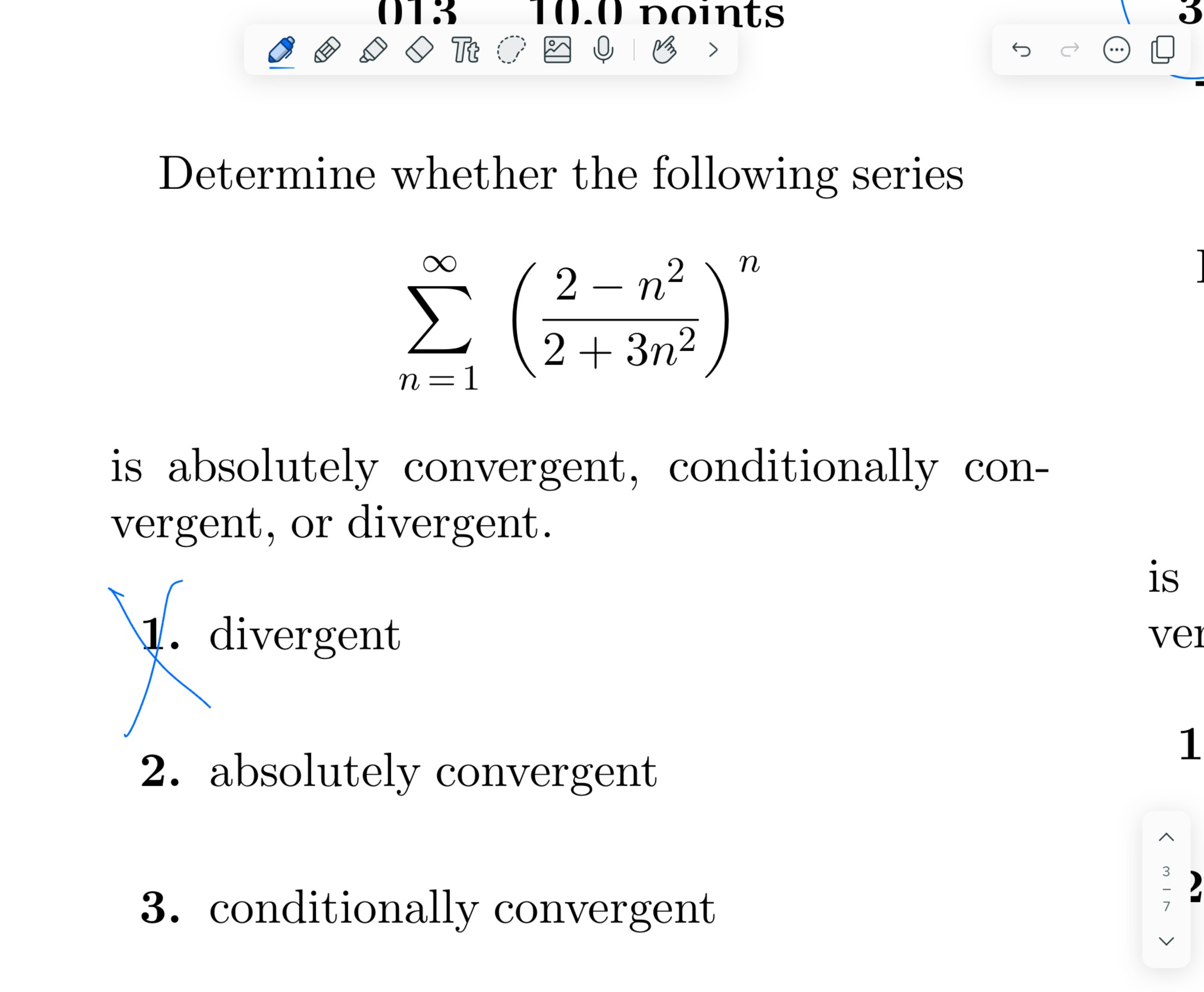 Solved Determine whether the following | Chegg.com