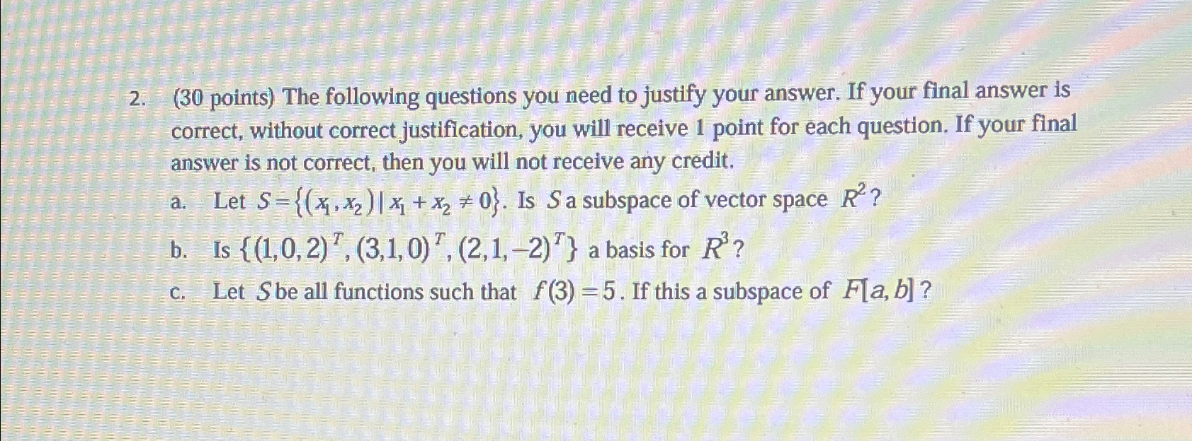 Solved Does chegg no longer have user posts (30 ﻿points) | Chegg.com