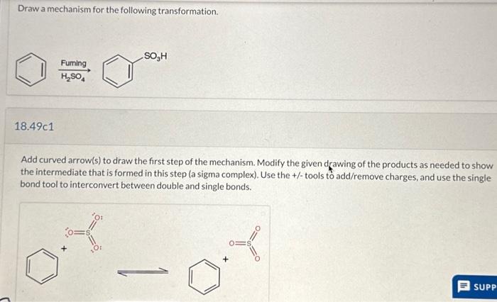 Solved Draw a mechanism for the following transformation. | Chegg.com