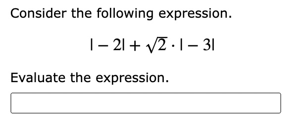 Solved Consider the following | Chegg.com
