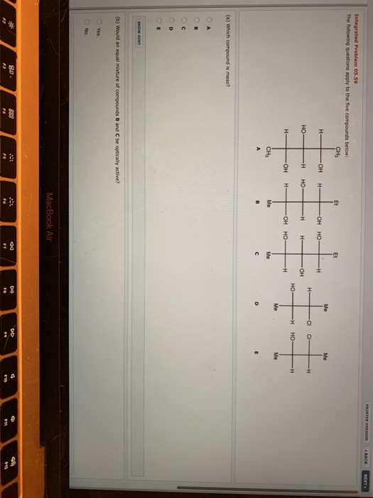 Solved PRINTER VERSION BACK NEXT Integrated Problem 05.59 | Chegg.com