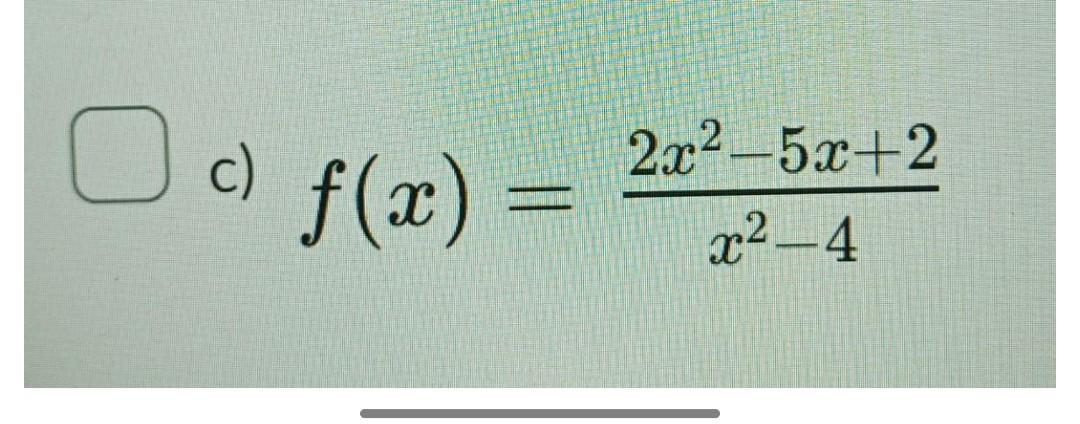 Solved For the following functions, find: i) x-intercept ii) | Chegg.com