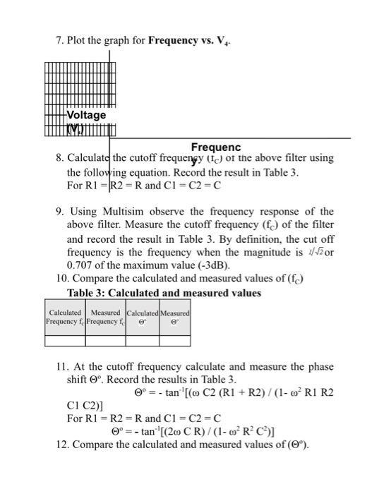 Second Order Active Low Pass Filter (Butterworth | Chegg.com